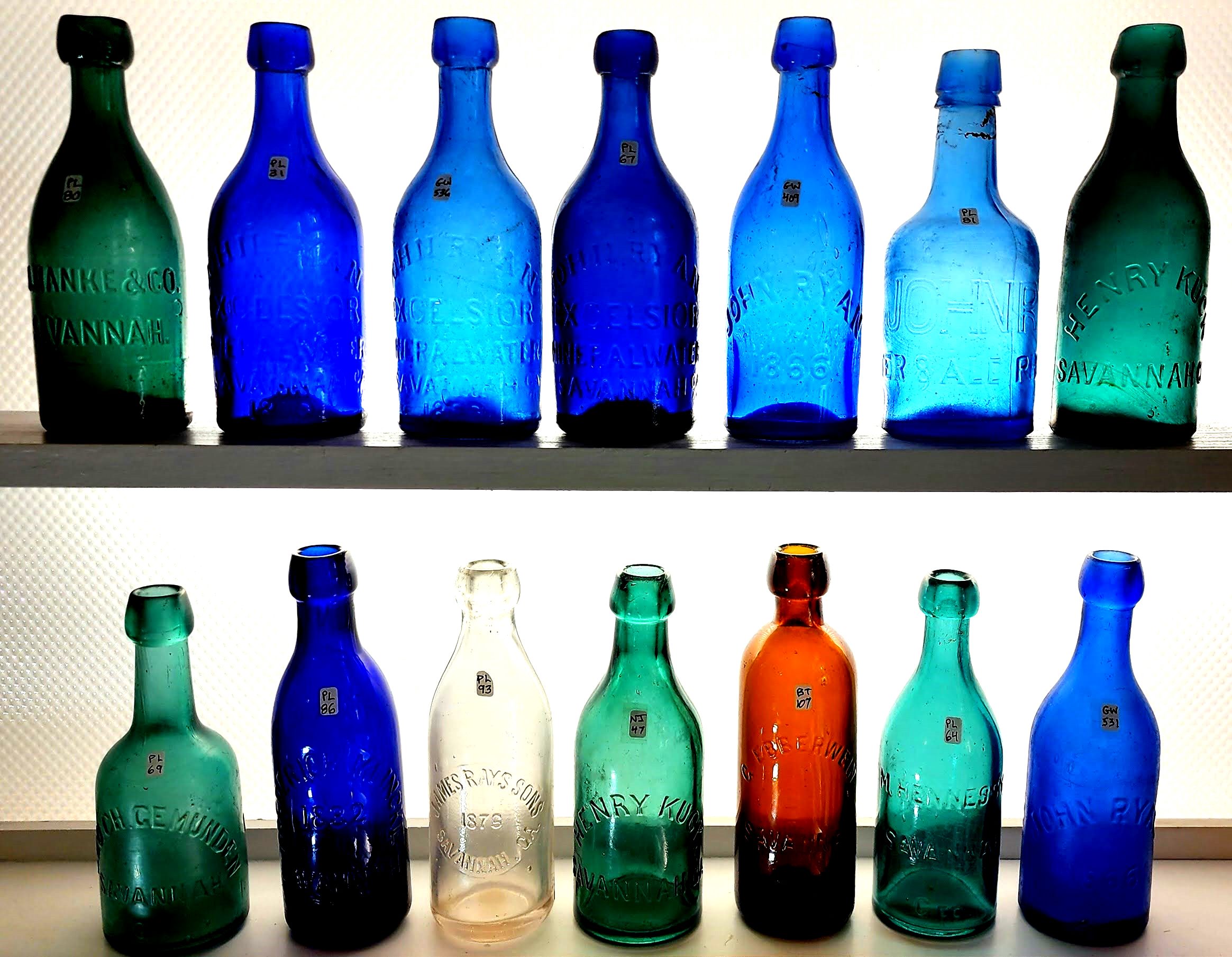 If you have embossed hand blown bottles from before 1875, please ...