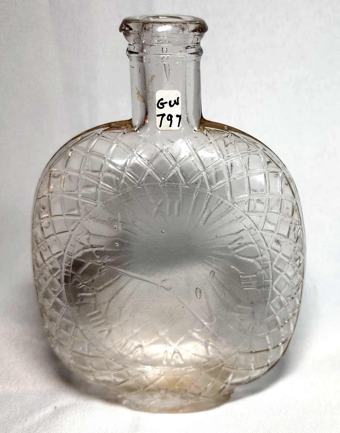 Pumpkinseed Flask - Clockface Spider Lattice Pattern