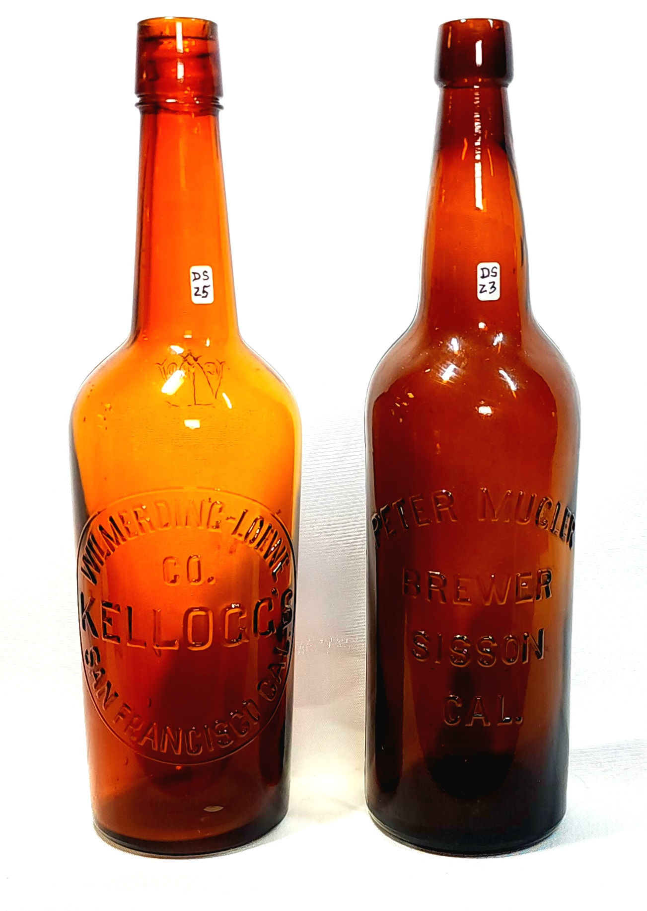 If you have embossed hand blown bottles from before 1875, please ...